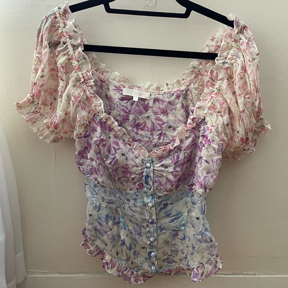 Love Shack Fancy | Tops | Love Shack Fancy Blouse | Poshmark